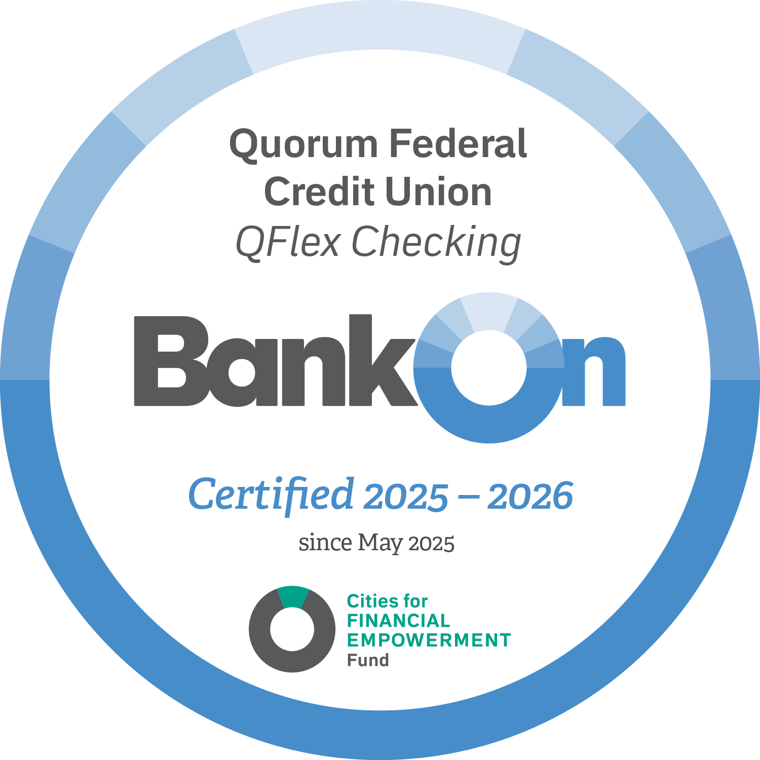 QFlex Checking: A Certified Bank On Account from Quorum